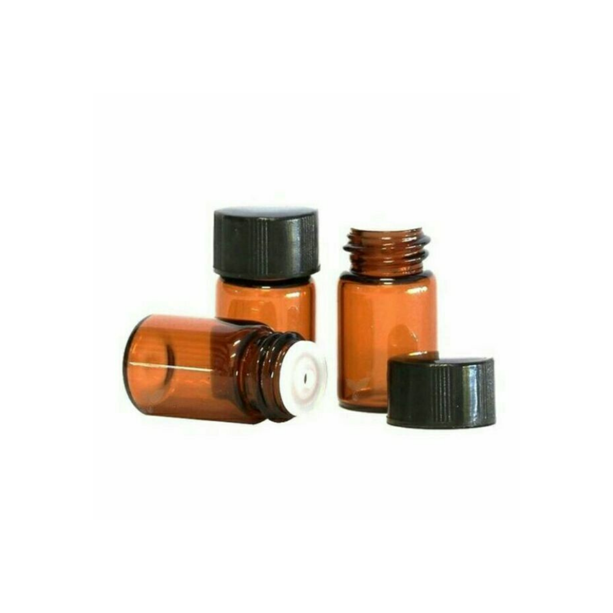 2ml Amber Glass Sample Bottle Vitalia